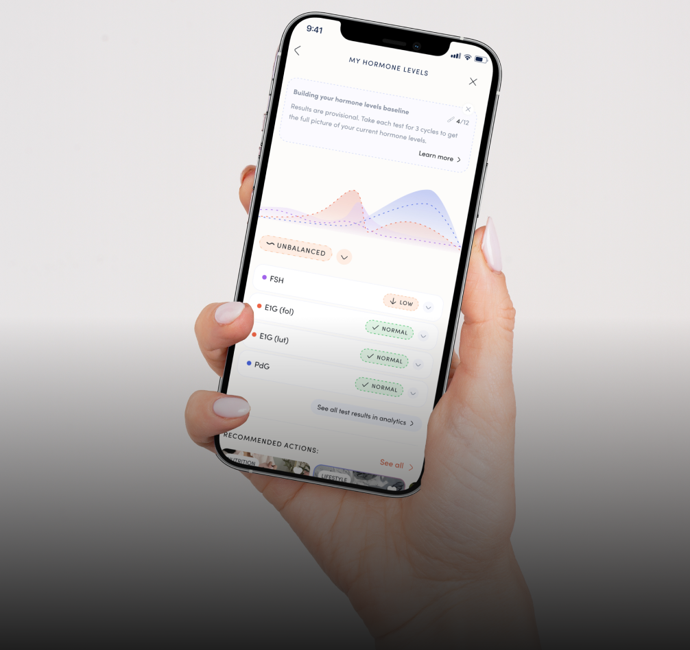 Your personalized hormone tracker and health monitoring by Hormona